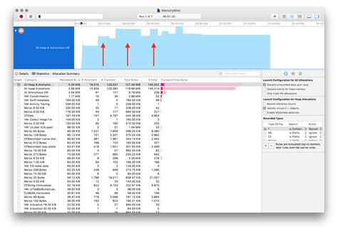ios class crashing in production but not debug stack overflow