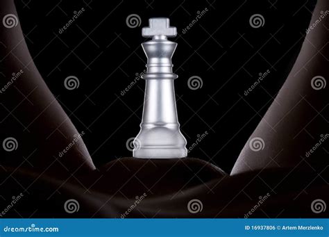 Chess On His Naked Body Stock Photo Image Of Pleasure