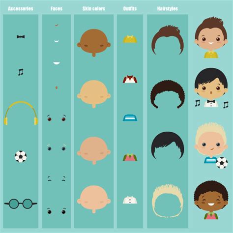 How To Create A Character Kit In Adobe Illustrator Tutorials Character Flat Graphic Design