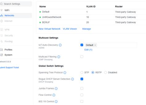 Hilfe Bei Vlan Konfiguration Mit Unifi Switch Und Sophos Xg German Forum Sophos Firewall