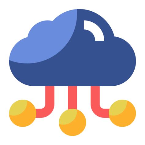 Cloud Database Generic Flat Icon Cloud Database Generic Flat Icon