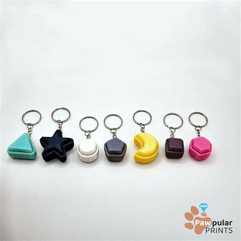 3d File Basic Shape Clicker Pack Clicker Fidget Keychain Private Use Only 👌・3d Printable