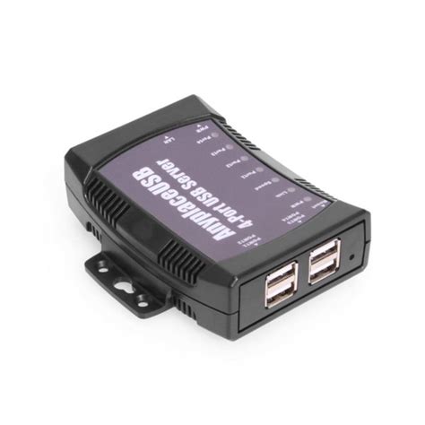 4 Port USB 2 0 Over Ethernet USB Device Server Coolgear