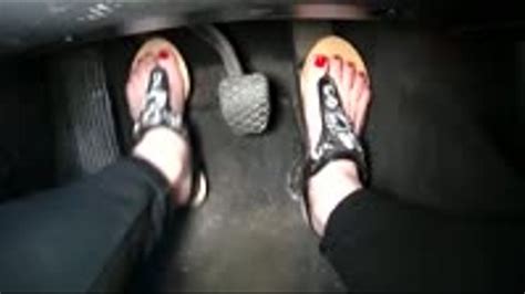 Diana Pedal Pumps Her Bmw In Flat Sandals Full Hdmov Dianas Fetish