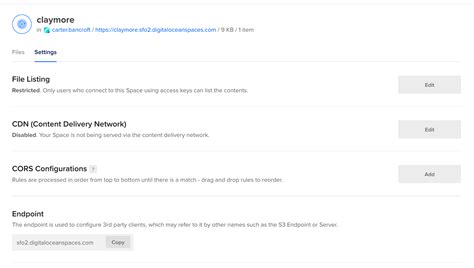 Upload To Digital Ocean Spaces From Your Dang Browser