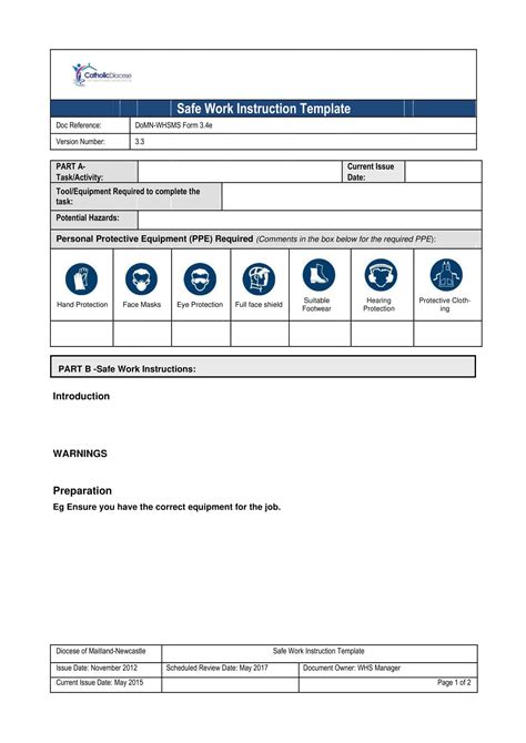 Assembly Work Instruction Template At Angus Champion Blog Assembly Work Instruction Template At Angus Champion Blog