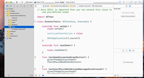 Introducing Protocol Oriented Bdd In Swift For Ios Apps
