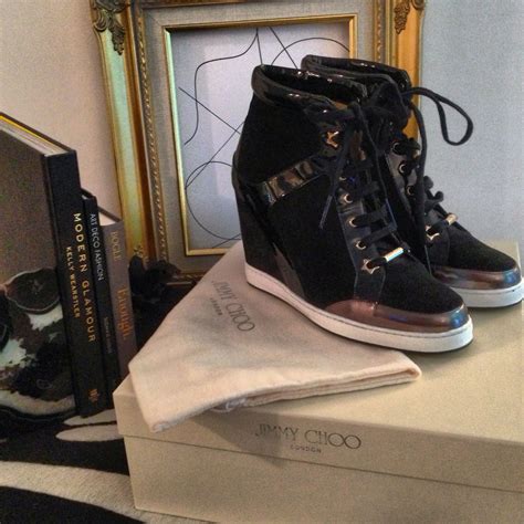 Jimmy Choo Wedge Sneakers Ready To Hit The Playground In Style Wedge