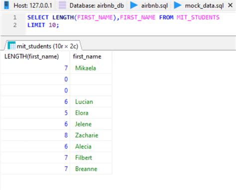 Mariadb Check String Length 13 Helpful Examples