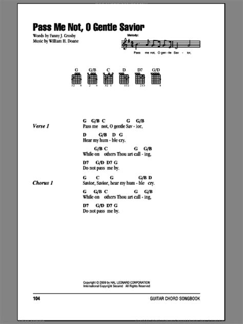 Pass It On Guitar Chords