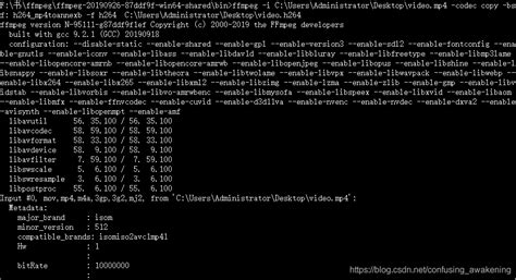 ffmpeg入门教程之yuv编码成h264 api详解 yuv编码h264 csdn博客