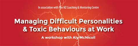 Online Managing Difficult Personalities