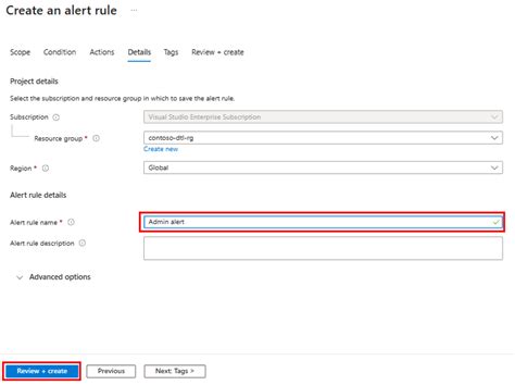 為實驗室建立活動記錄警示 Azure Devtest Labs Microsoft Learn