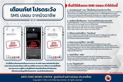 วิธีสังเกต Sms ปลอม จากมิจฉาชีพ เตือนภัย 6 วิธีโปรดระวัง