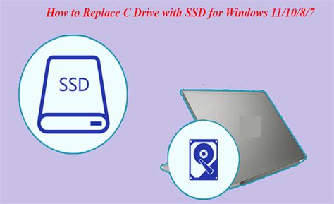 How To Replace C Drive With SSD For Windows Qiling