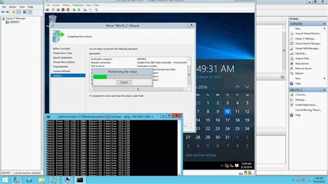 HyperV Live Migration Demo YouTube