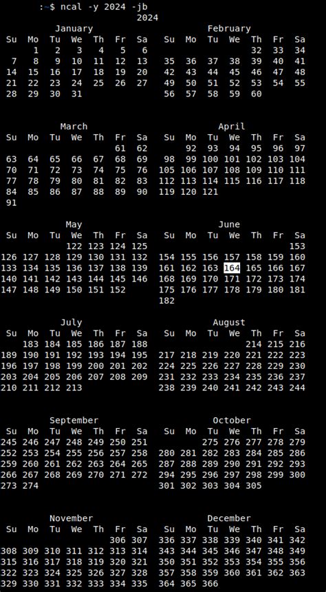 Bash Display A Calendar With Cal And Ncal Delightly Linux
