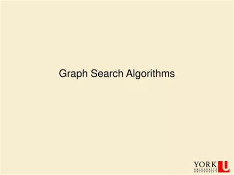 PPT Graph Search Algorithms Understanding Directed And Undirected Graphs PowerPoint