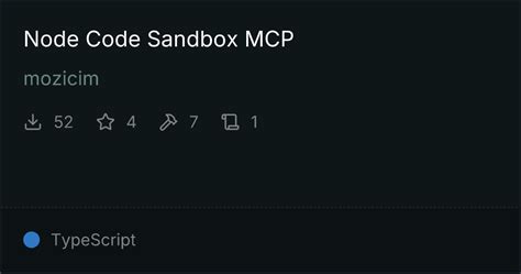 Node Code Sandbox Mcp Glama