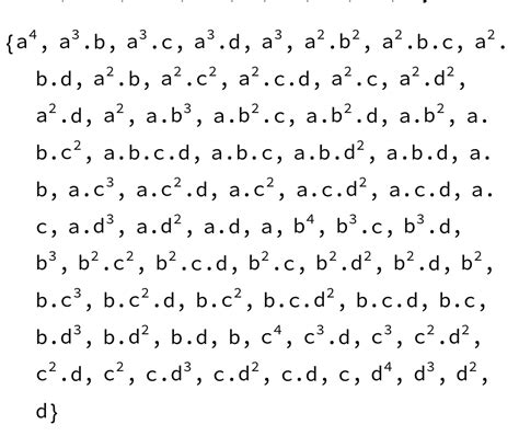 Matrix How To Find All The Possible Products From A List Of Commutative 2 Times 2 Matrices