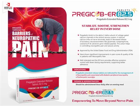 Pregabalin Extended Release At ₹ 250 Strip Nervigesic In Bengaluru