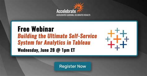 Accelebrate On Linkedin Tableau Datavisualization Analytics Selfserviceanalytics