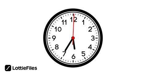 Free Clock Animation Animation By Shahid Lottiefiles