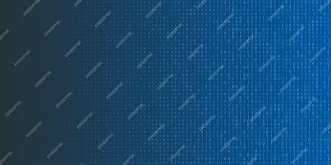 Premium Vector Binary Code Halftone Background Zero And One Abstract Symbols Coding