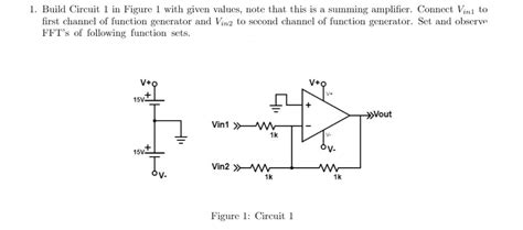 solved simulate circuits 1 and 2 in ltspice using ac