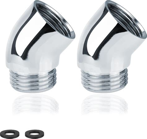 Shower Head Adapter Bestgle 2 Pack Shower Head Elbow Adapters 135