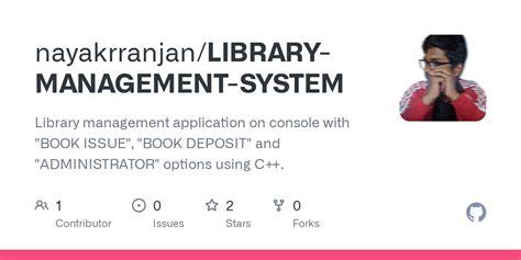 GitHub Nayakrranjan LIBRARY MANAGEMENT SYSTEM Library Management Application On Console With