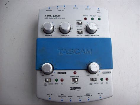 Tascam Us 122 Usb Audio Midi Interface 76309673