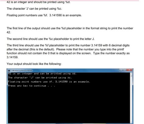 Solved The Output Needs To Look Like How It Looks Like In Chegg
