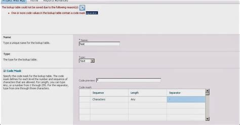 Sql Bi And Data Analytics Solutions Project Server Issue The Lookup Table Could Not Be Saved