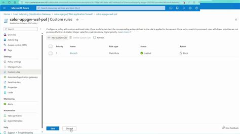 deploy a web application firewall kodekloud notes