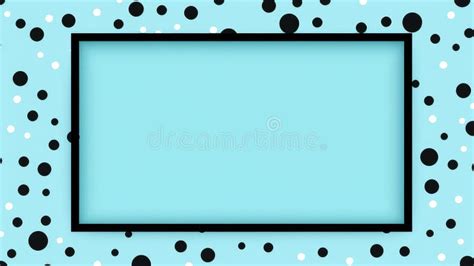 Design Frame Dots Background Stock Illustration Illustration Of