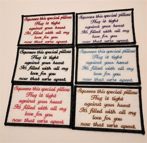 Embroidered Memory Patch Memory Patch For Bears Memory Patch For
