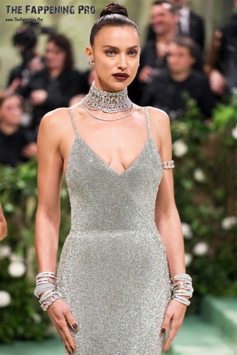Irina Shayk Topless BTS Met Gala Photos The Fappening