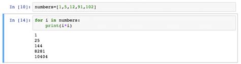 Python For Loops Numbers Data