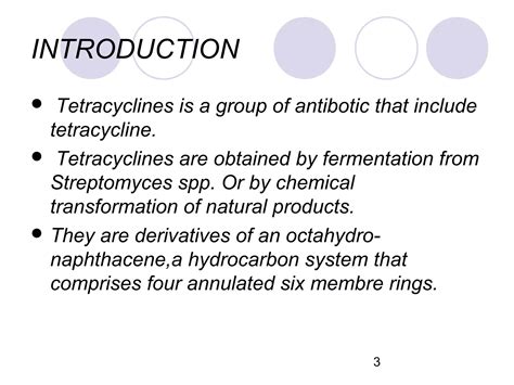 Tetracycline Ppt Chemistry Science