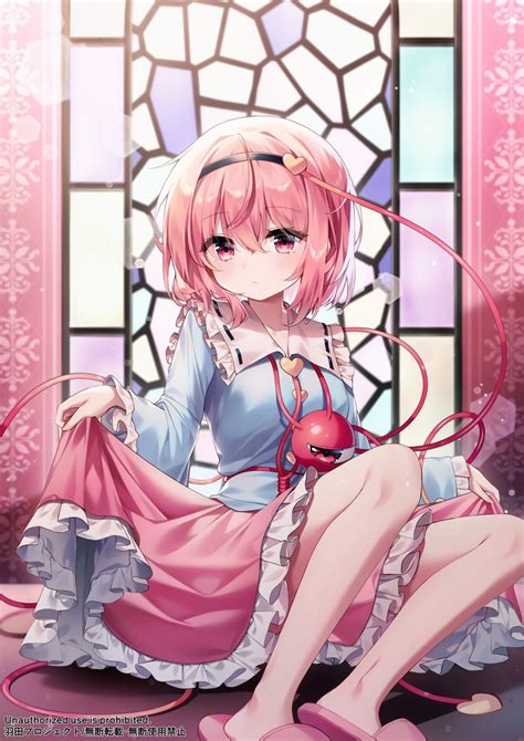 Komeiji Satori Touhou Drawn By Pudding Skymint Danbooru