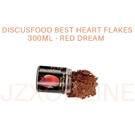 Discusfood Best Heart Flakes Red Dream 65g Shopee Malaysia