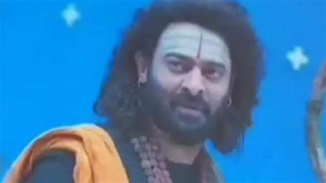 Prabhass Lord Shiva Look Leaked From The Sets Of Vishnu Manchus