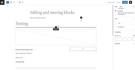 Adding A New Block Documentation
