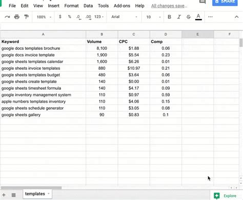 Google Sheets Tips Tricks According To Marketers Sheets For Marketers