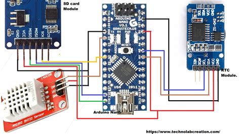 Arduino Temperature Data Logger With Sd Card Module