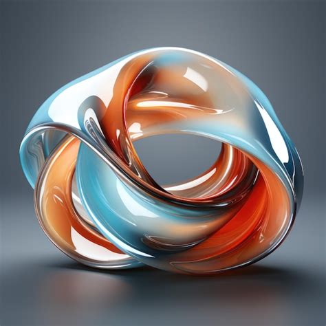 premium ai image an abstract shape