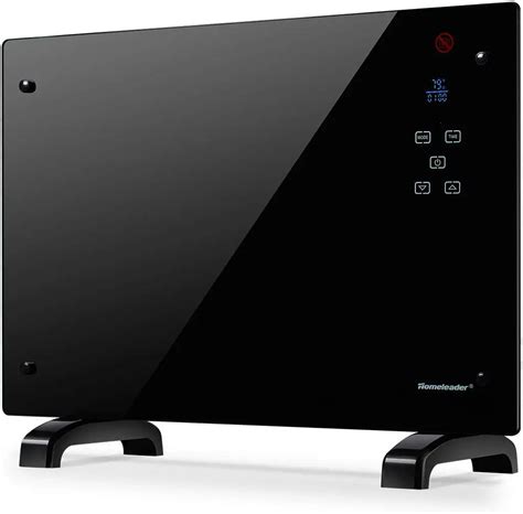 بخاری پنل برقی ، بخاری فضایی 1500 وات با کنترل از راه دور و دکمه لمسی