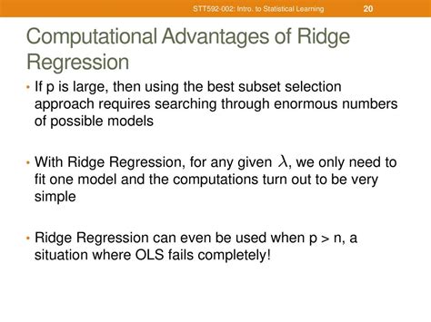 linear model selection and regularization ppt download