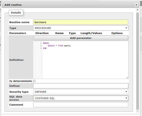 Create And Execute Stored Procedure In Phpmyadmin By Nishit Maheta Mobiosolutions Medium